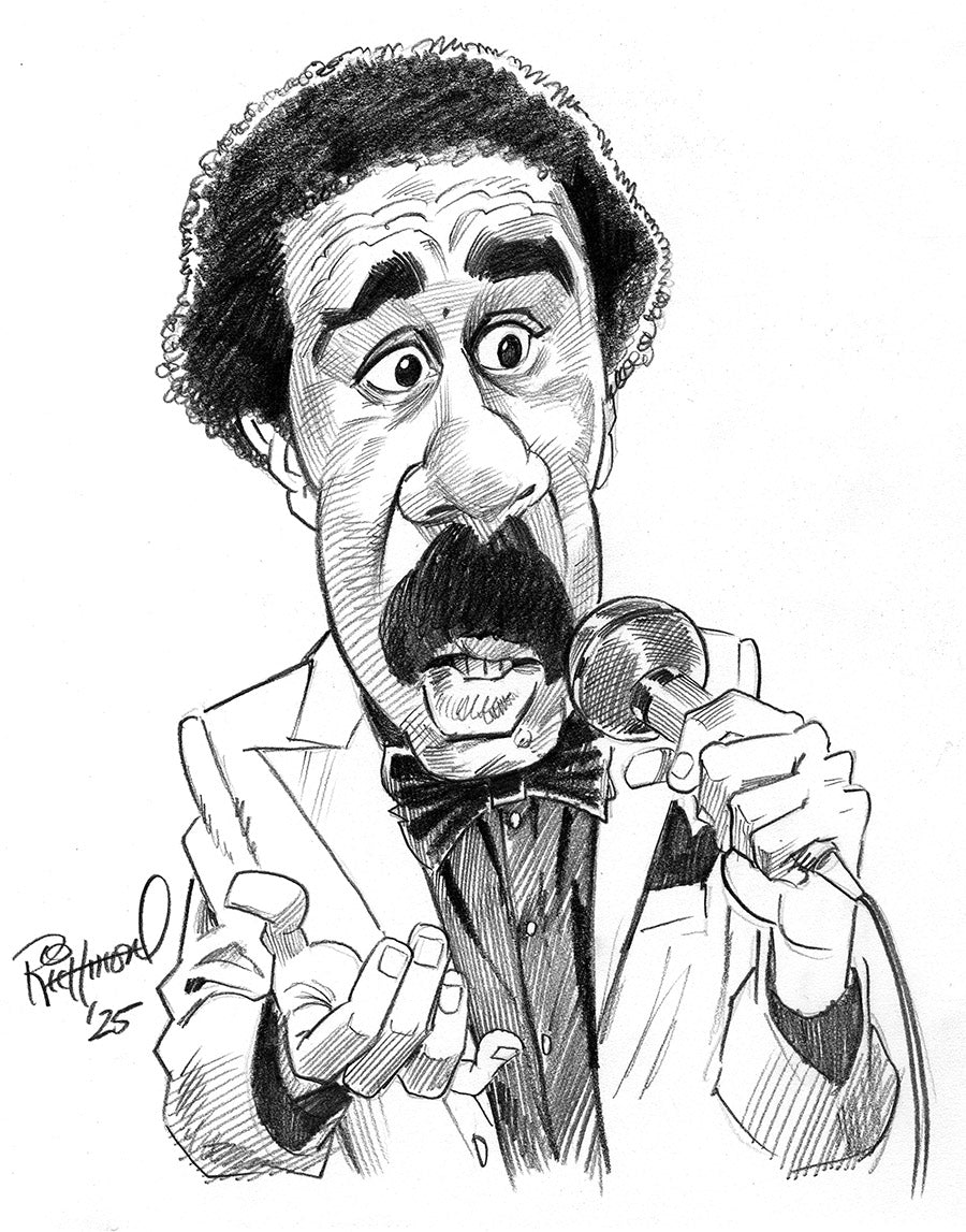 Sketch o’the Week: Richard Pryor! – Tom Richmond's Studio Store